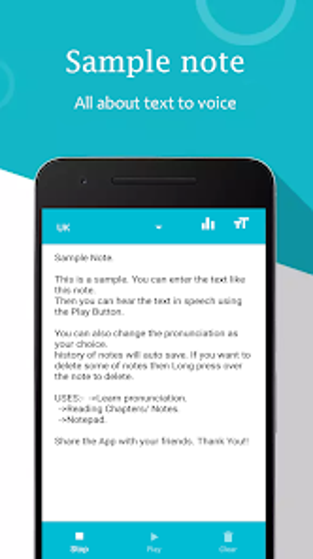 Text to Voice per Android - Download