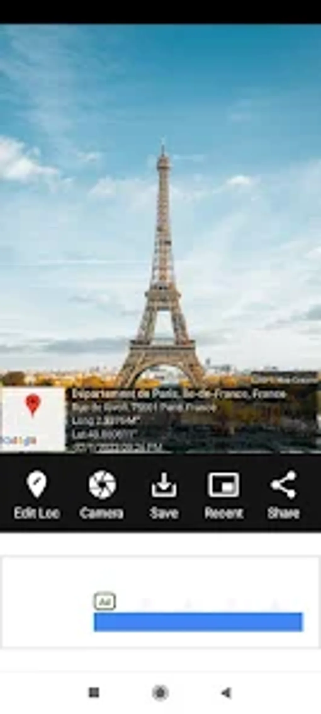 Geo Tagging Camera para Android - Descargar