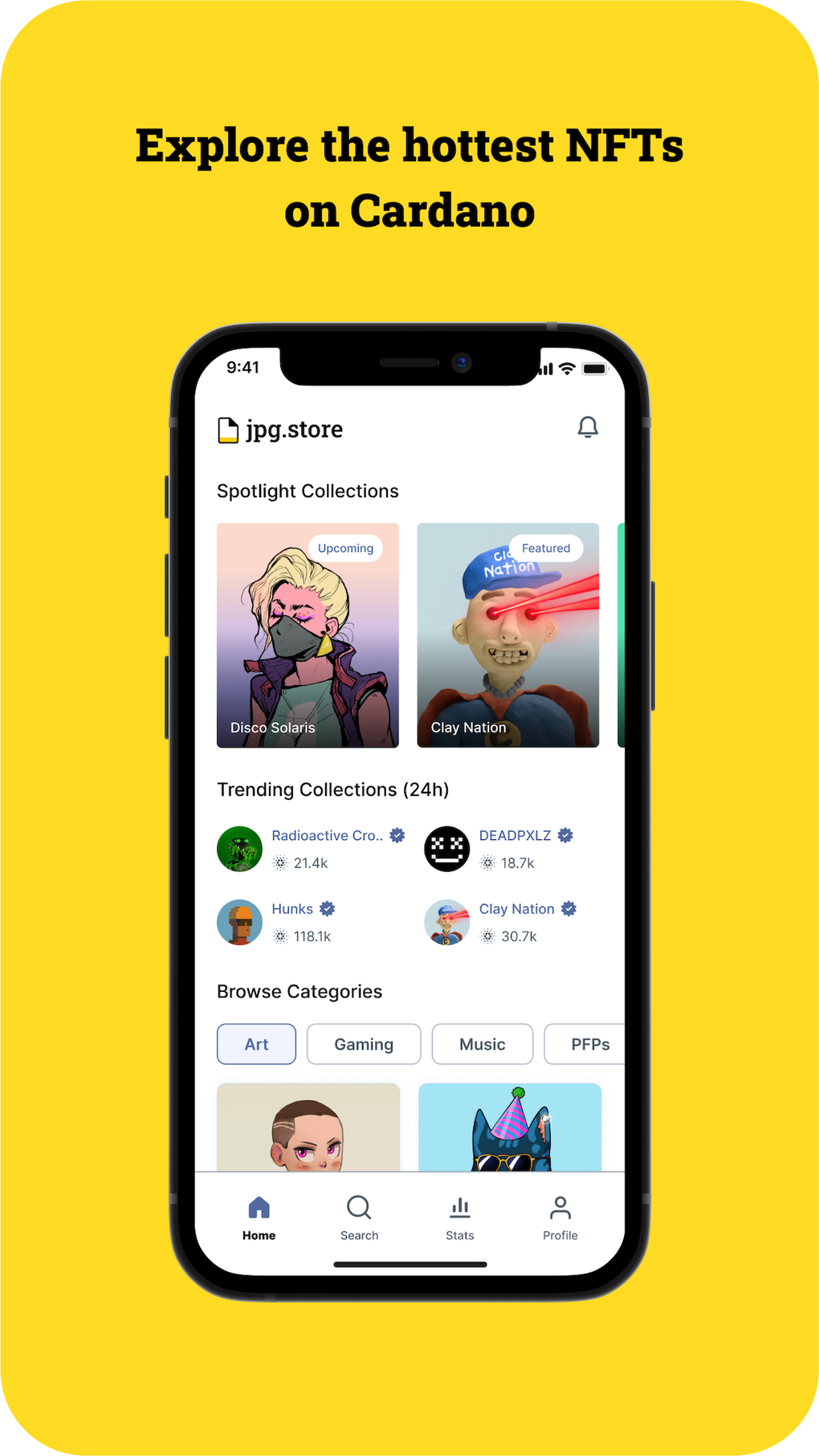 JPG Store: NFT Marketplace for iPhone - Download