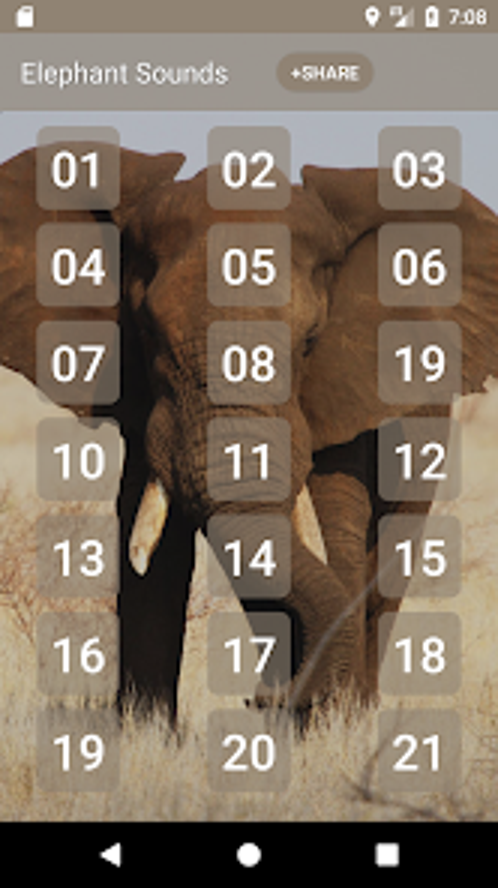 Android 용 Elephant Sounds - 다운로드