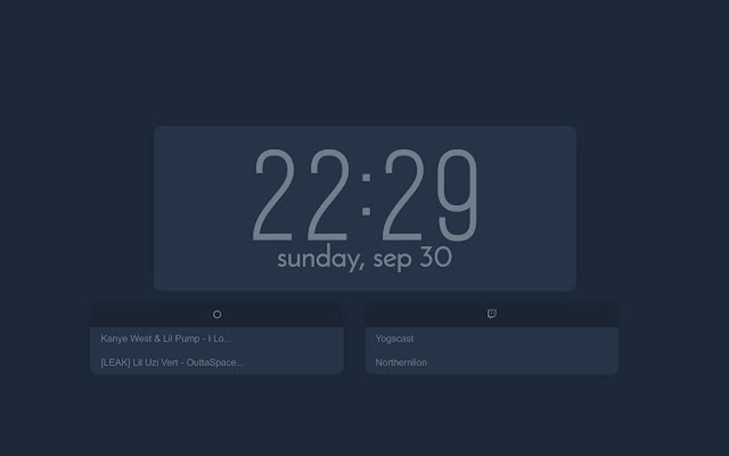 Trystan Rivers New Tab for Google Chrome - Extension Download