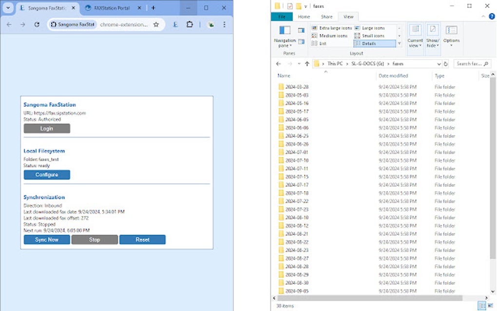 Sangoma FaxStation Direct for Google Chrome - Extension Download