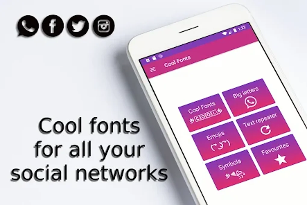 Cool Fonts für Android - Download