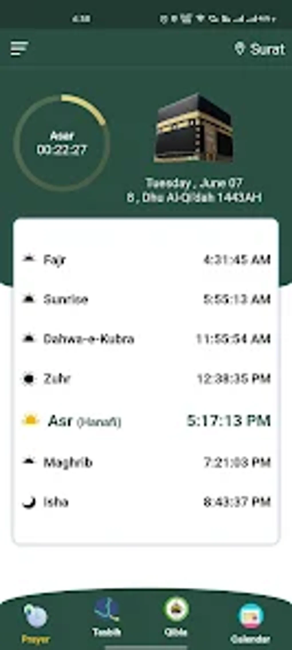 Raza Prayer Times for Android - Download