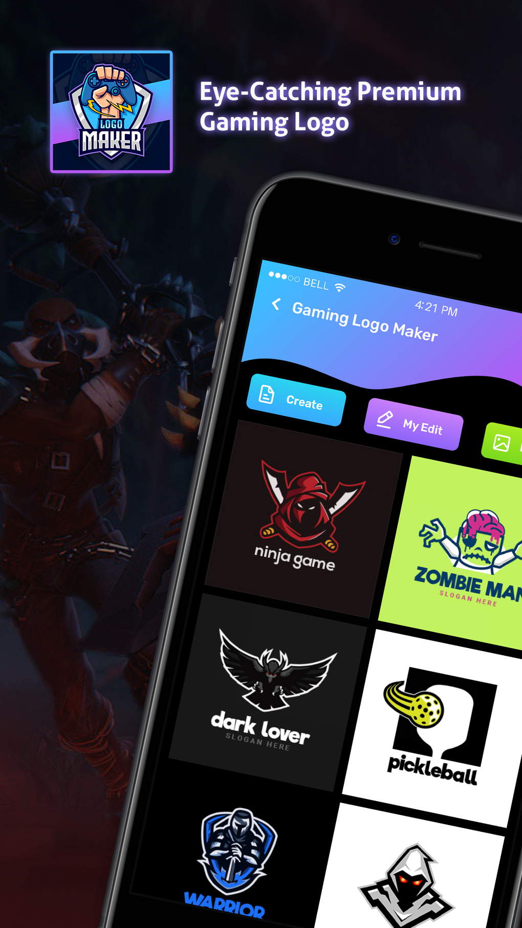 Logo Maker Esport Gaming Logo для iPhone — Скачать