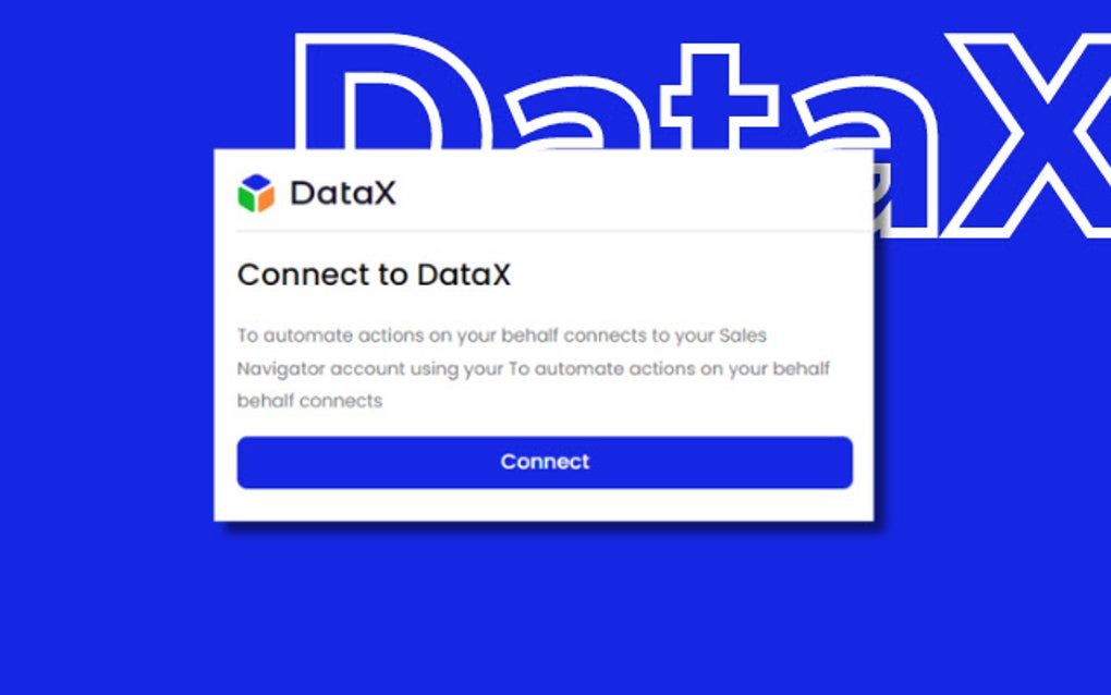 DataX-Linkedin สำหรับ Google Chrome - ส่วนขยาย ดาวน์โหลด