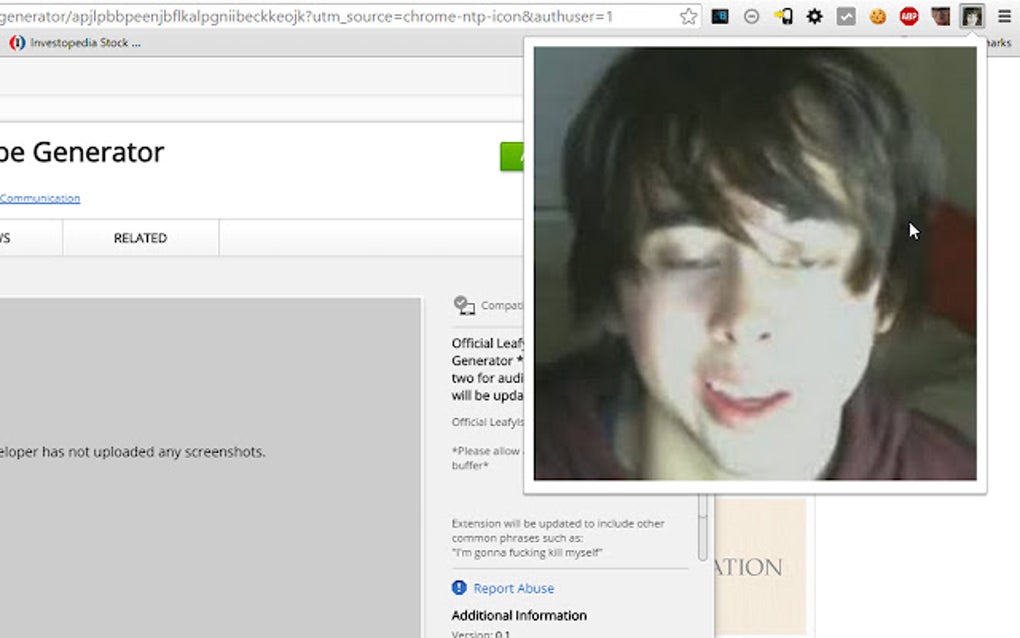 Positive Vibe Generator for Google Chrome - Extension Download