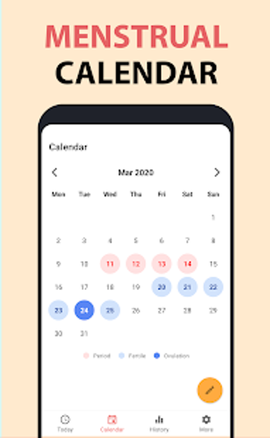 Period tracker Pad Ovulation Fertility app APK for Android - Download