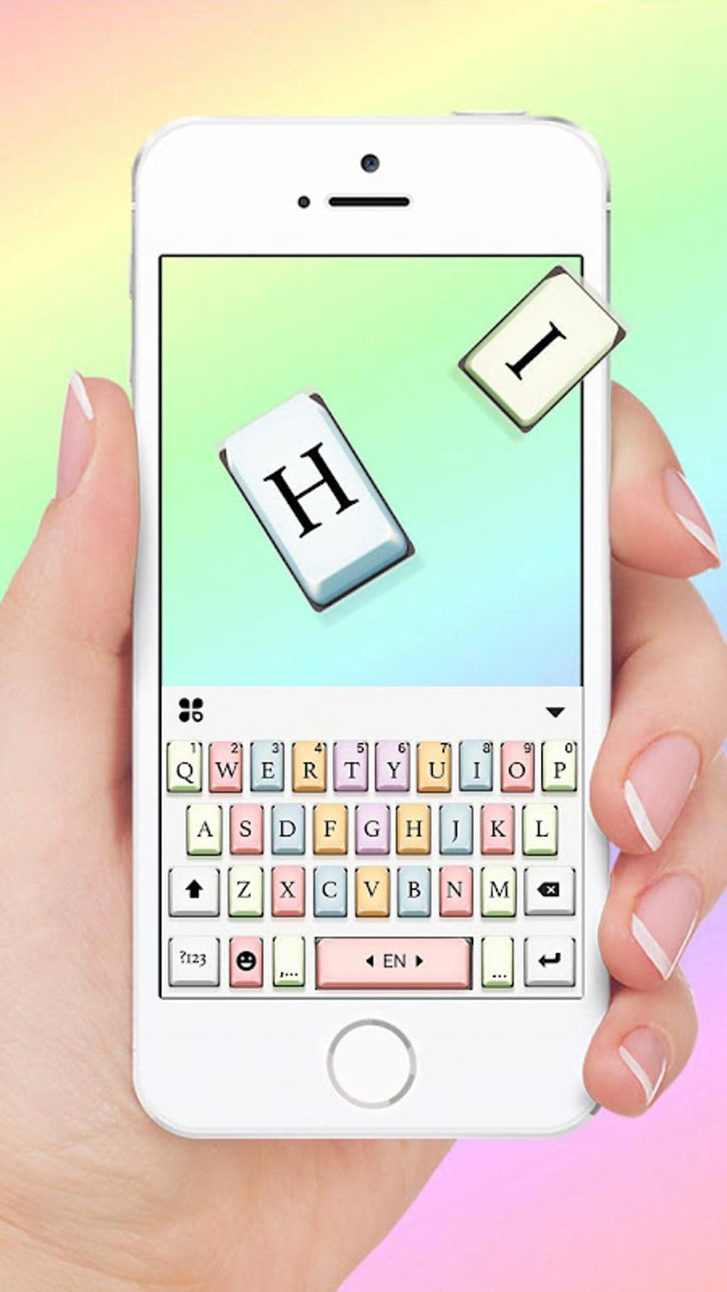 Rainbow Cherry Mx Keyboard Theme APK for Android - Download