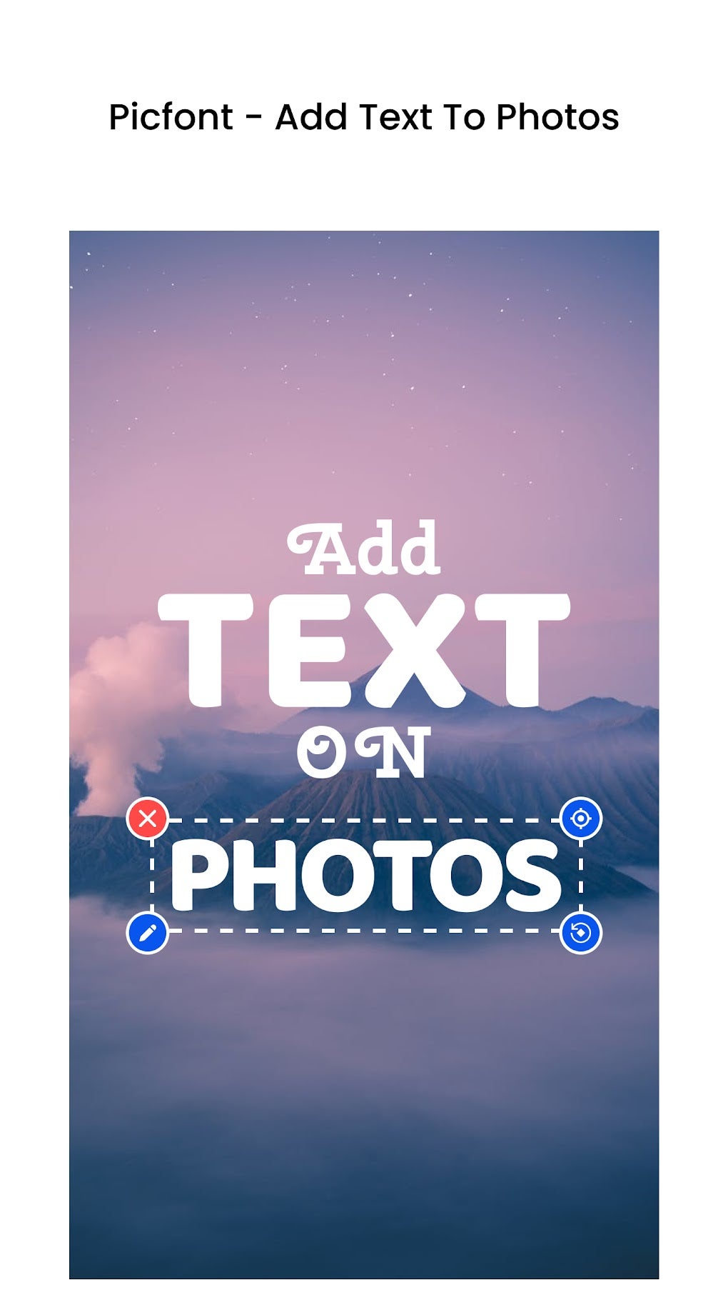 Text on Photo - Photos Text Editor TextArt para Android - Descargar