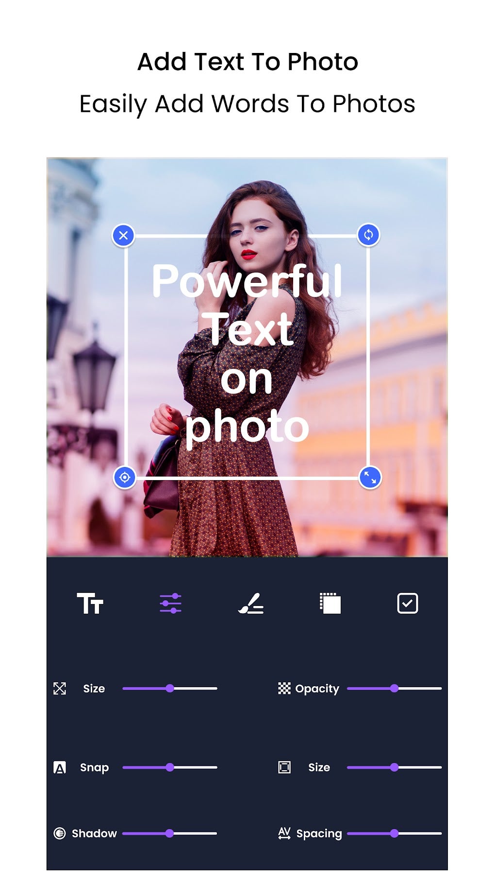 Text on Photo - Photos Text Editor TextArt for Android - Download