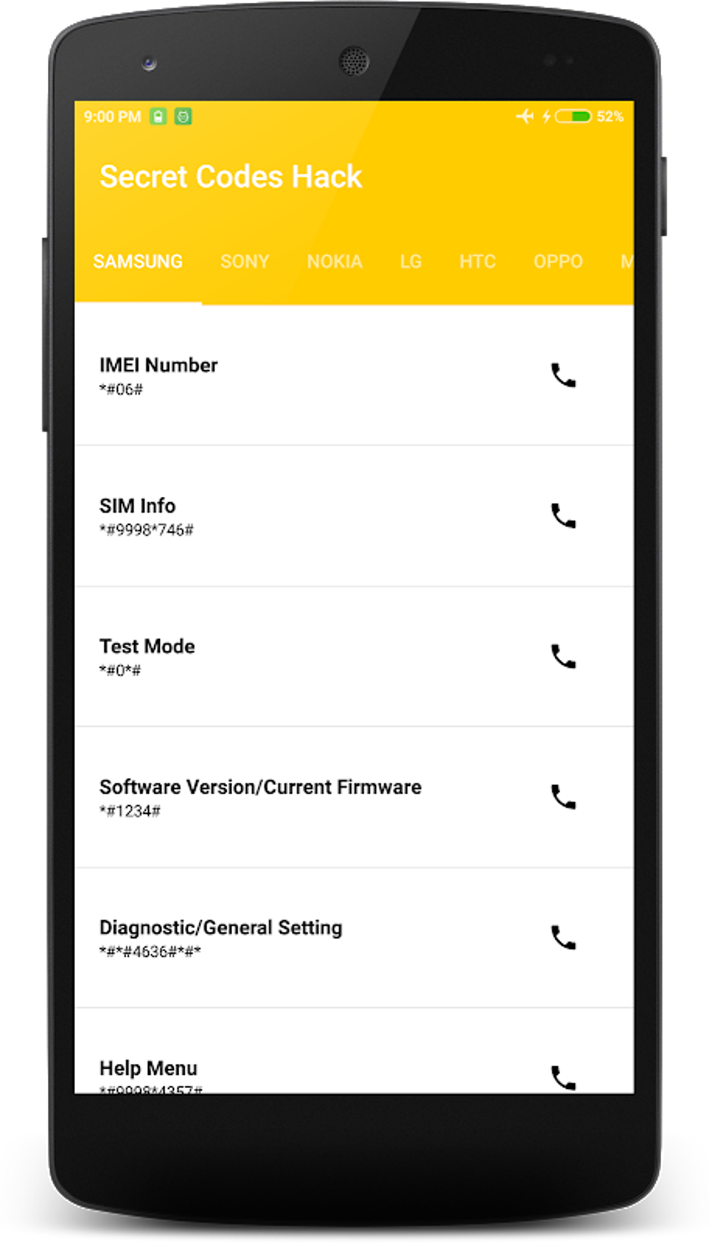 Secret Codes Hack APK Android 