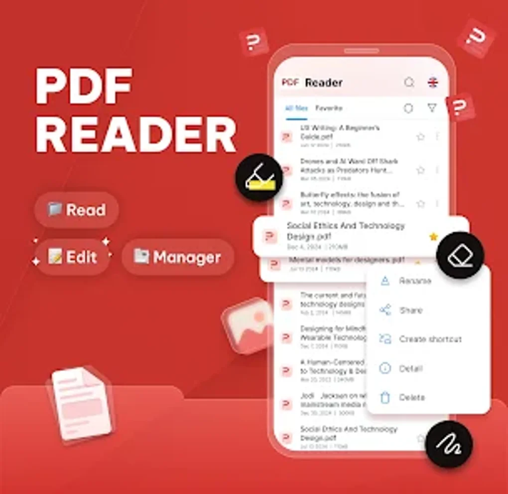 PDF Reader - Viewer Editor para Android - Descargar