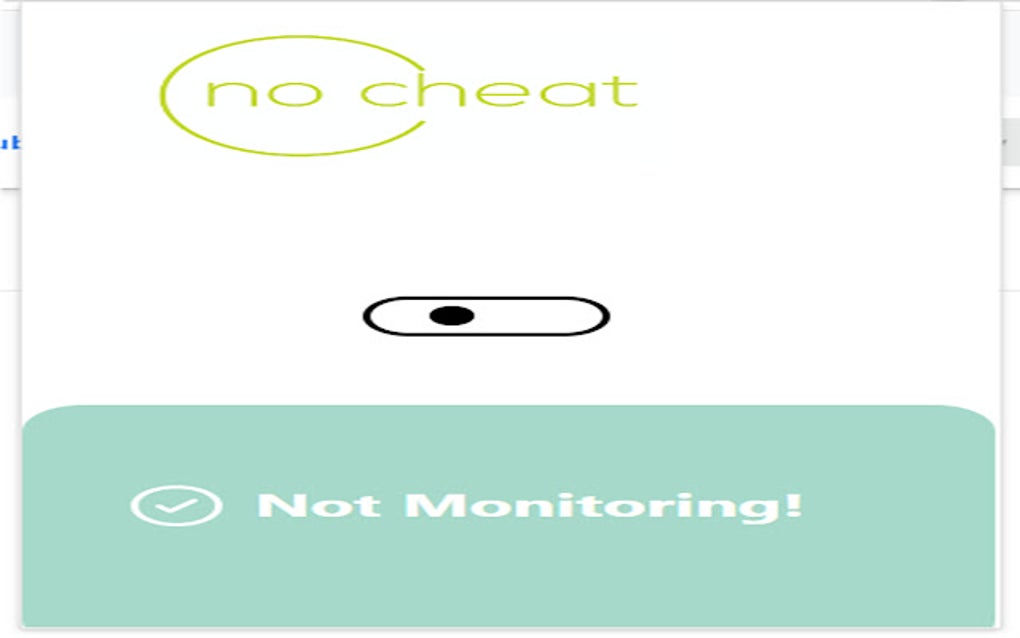 No Cheat for Google Chrome - Extension Download