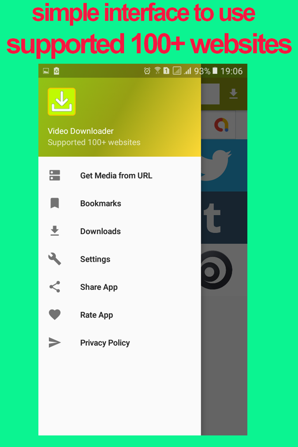 all video downloader for Android - Download