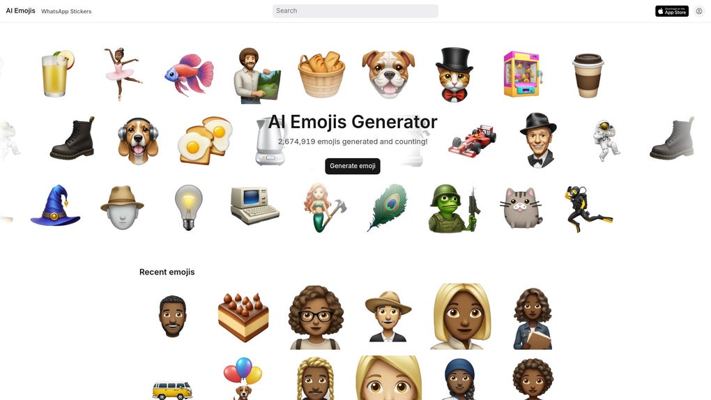 AI Emojis para Generador y editor de imágenes con IA: evaluación, características y casos de uso