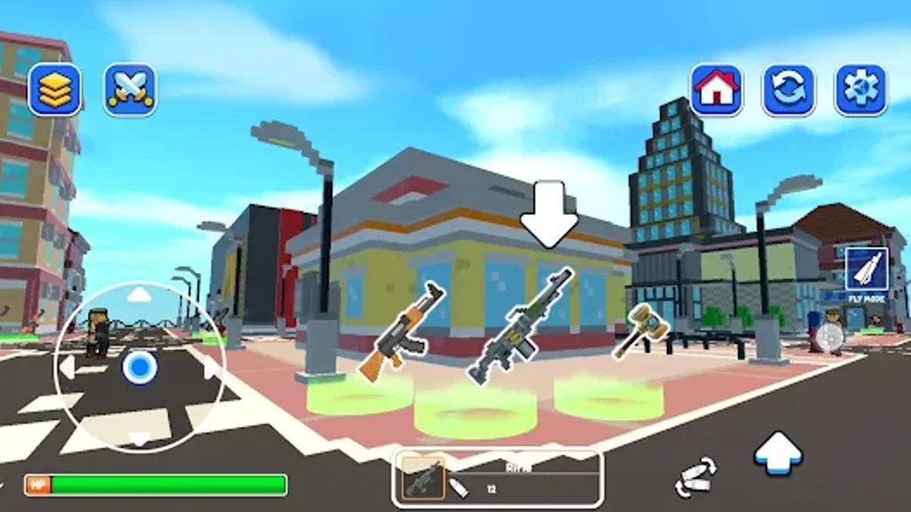 Android için Stickman Craft: Sandbox Battle - İndir
