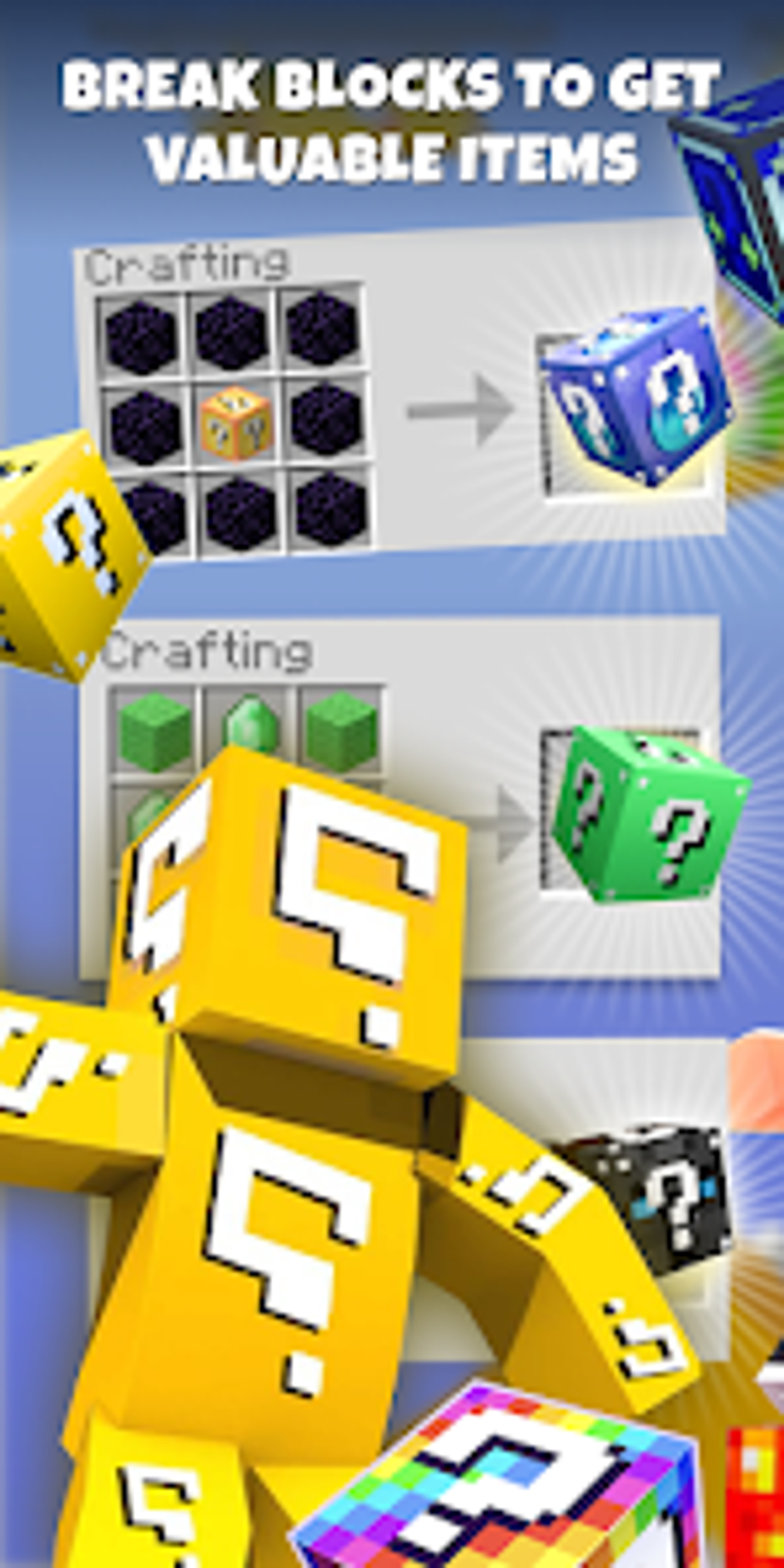 One Block Mods for Minecraft pour Android - Télécharger