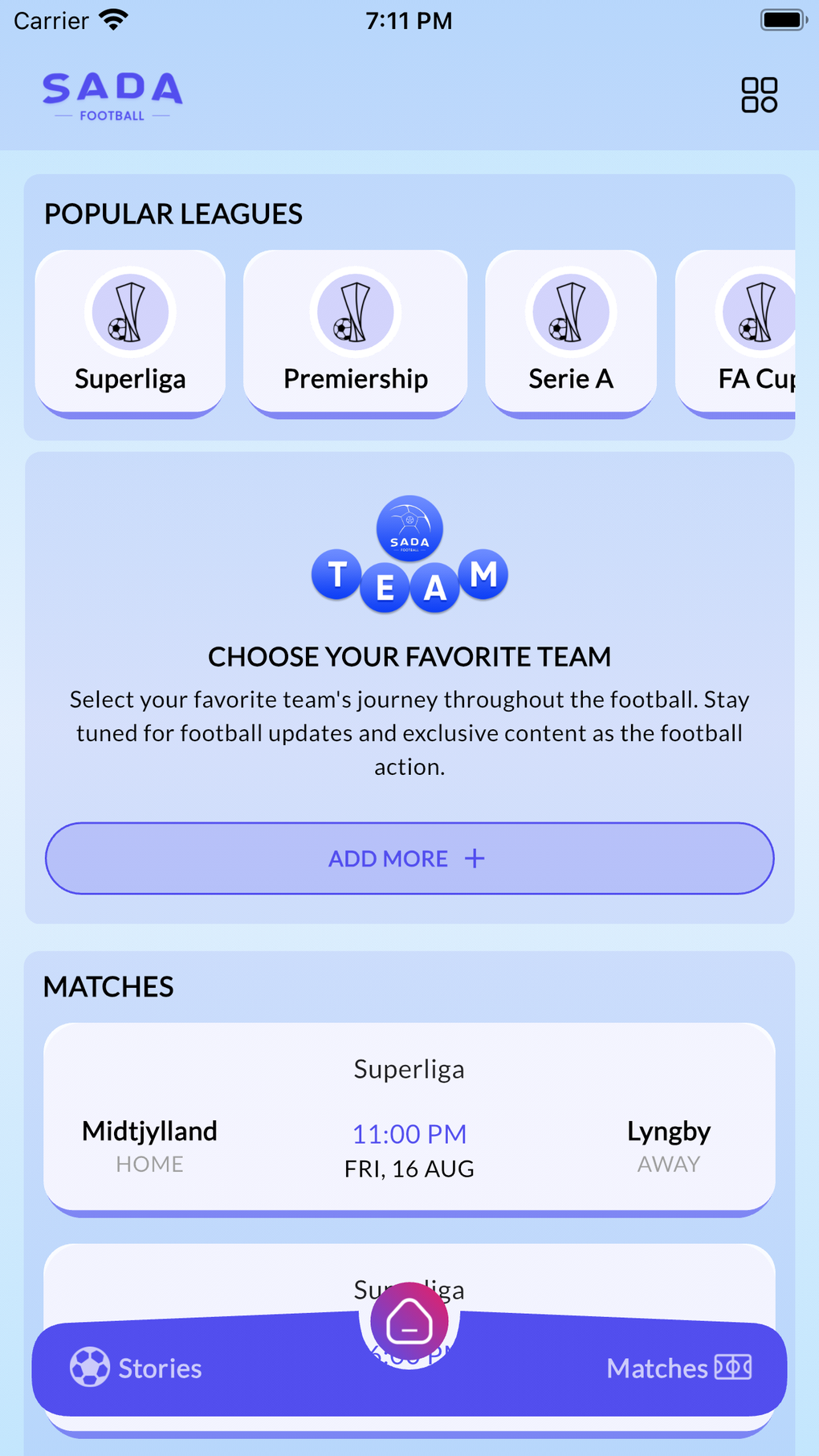 Sada Football for iPhone - Download