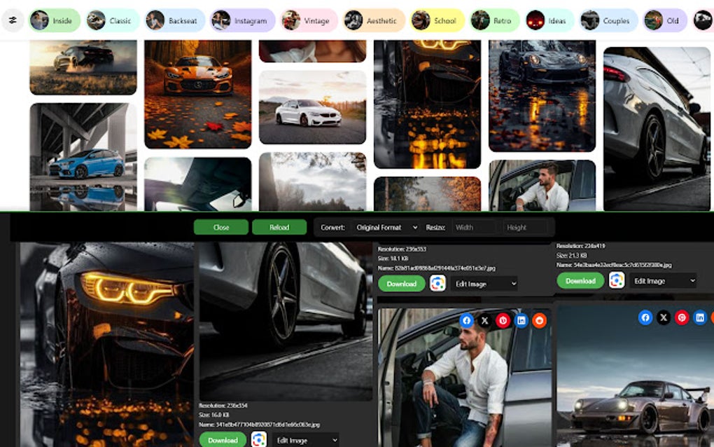 Image Saver para Google Chrome - Extensión Descargar