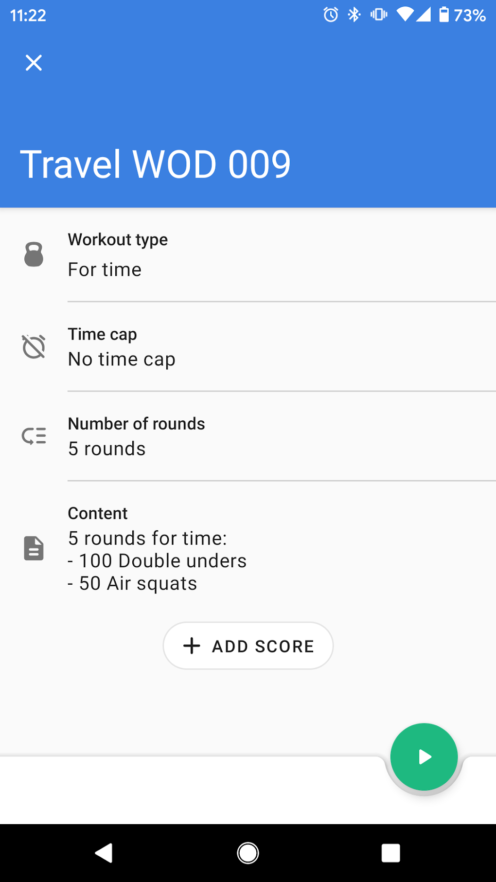 Workout timer : Crossfit WODs TABATA for Android - Download