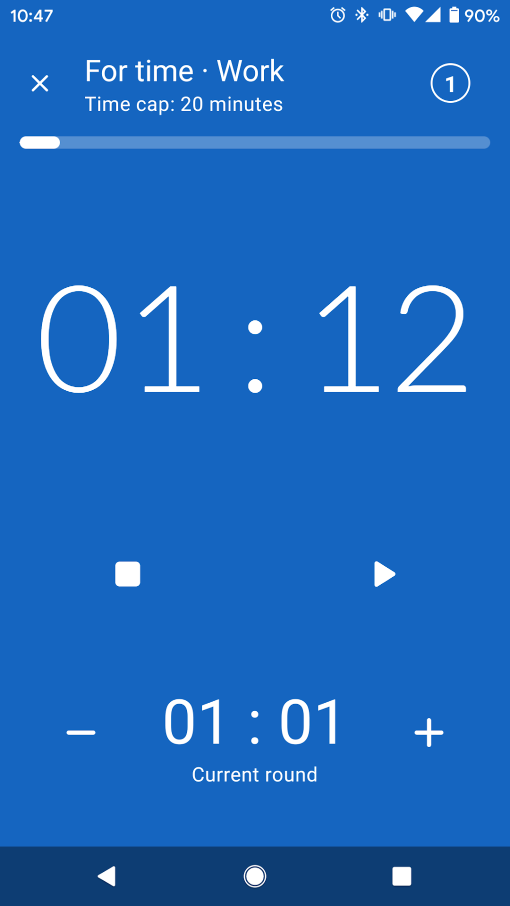 Workout timer : Crossfit WODs TABATA for Android - Download