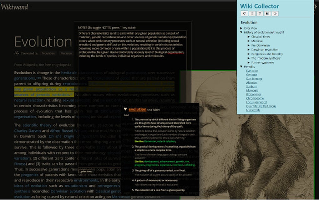 Wiki Collector for Google Chrome - Extension Download