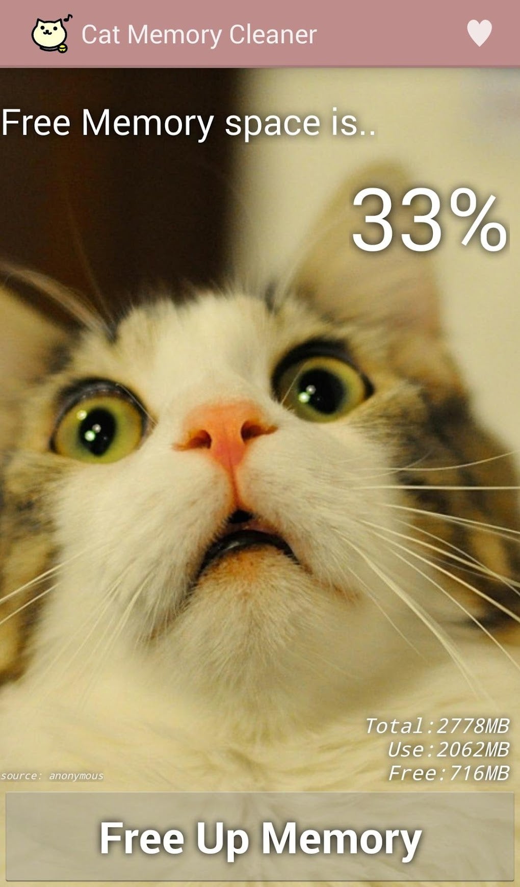 Cat Memory Cleaner for Android - Download