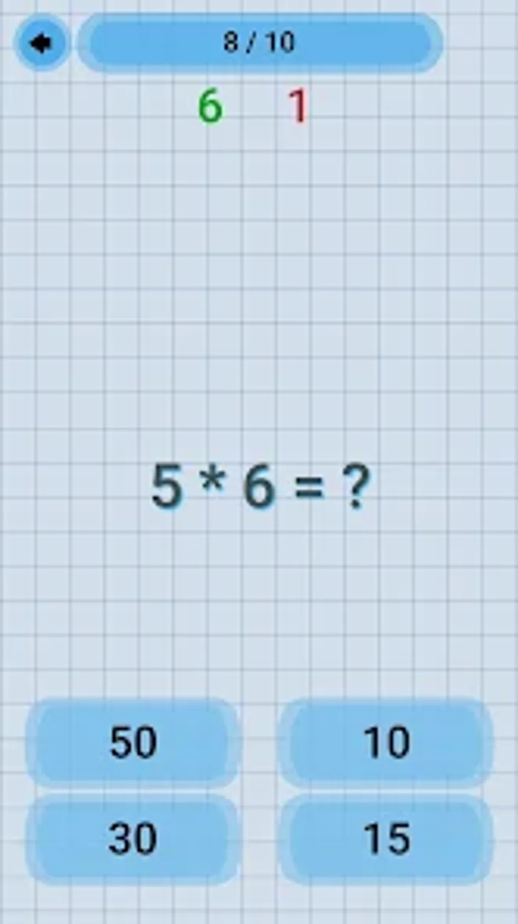 Multiplication Table Math Game para Android - Descargar