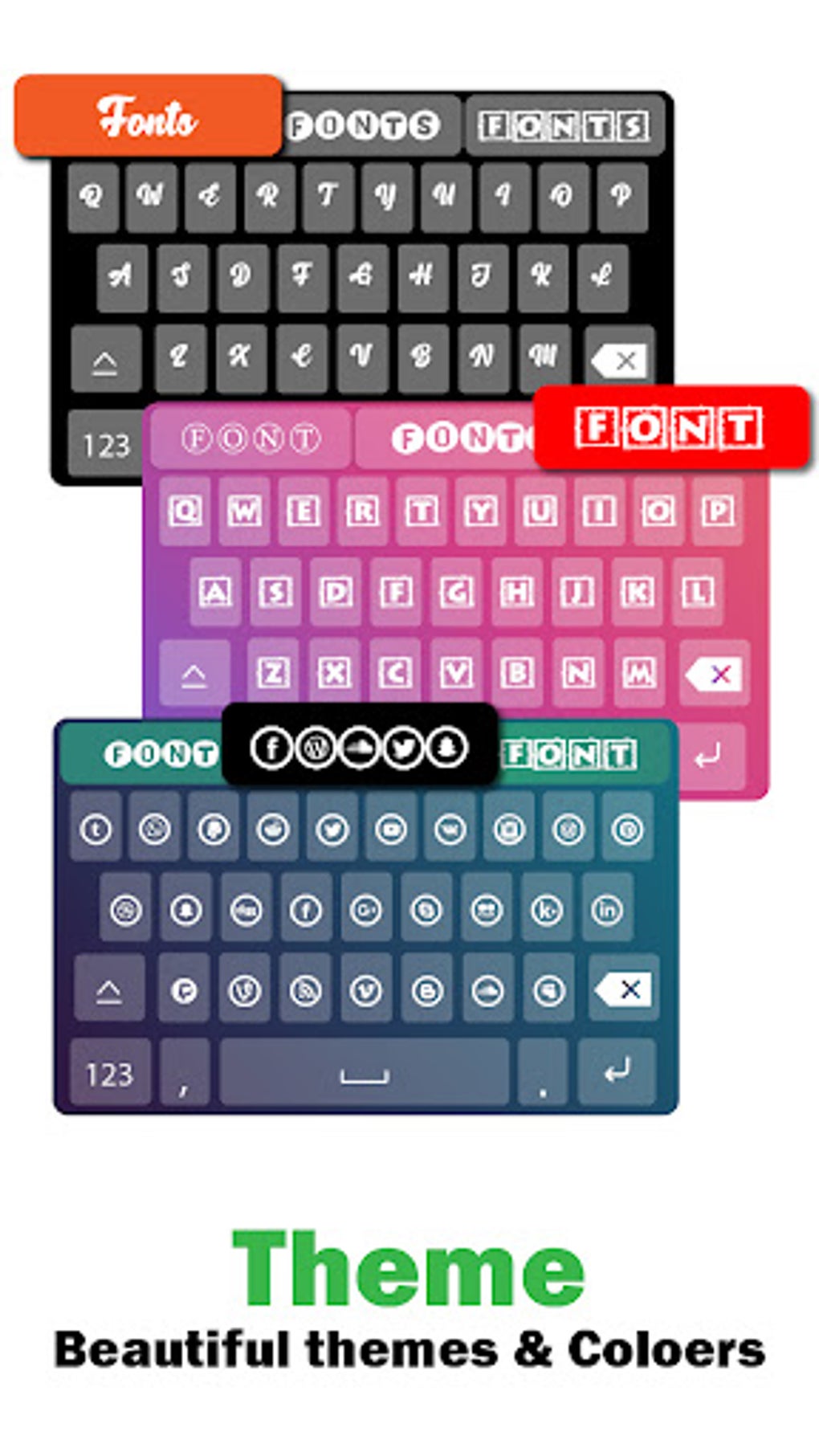 Fancy Text Font Style Keyboard for Android - Download