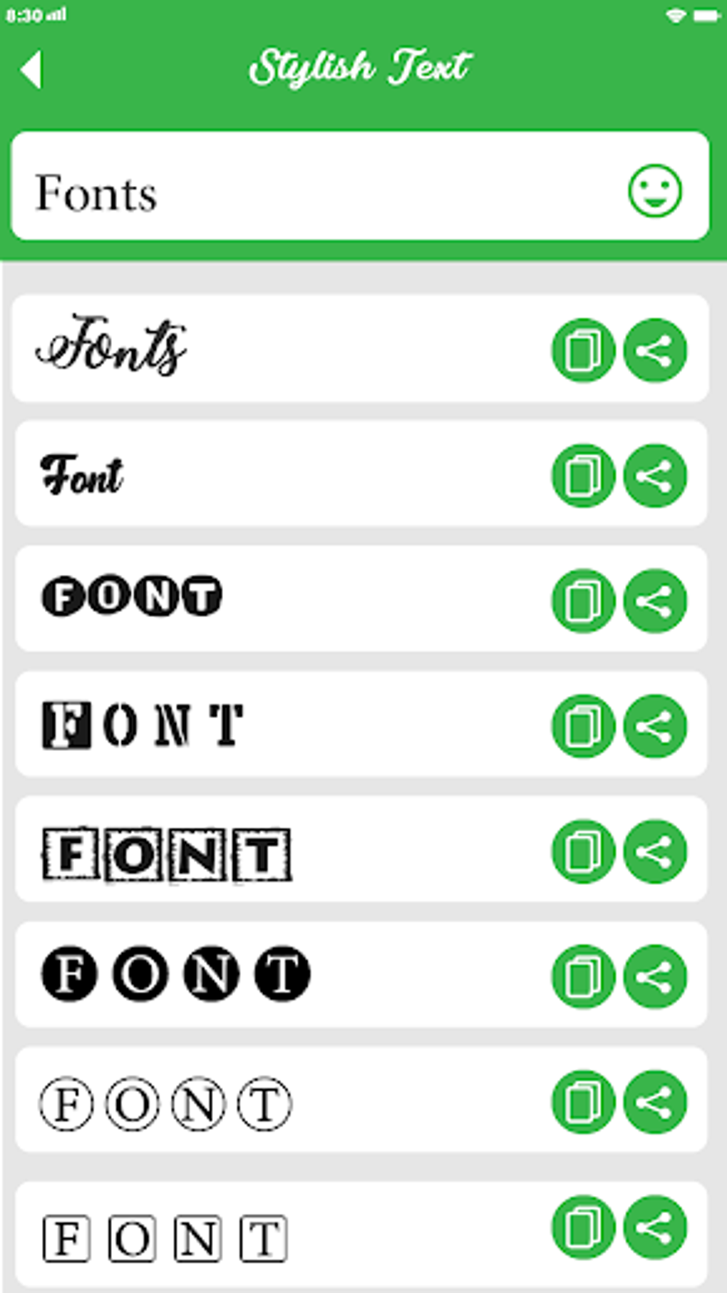 Fancy Text Font Style Keyboard para Android - Descargar