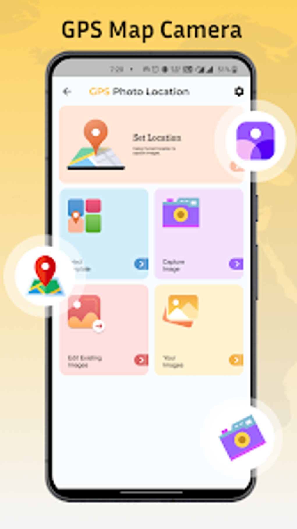 Android için GPS Map Camera - İndir