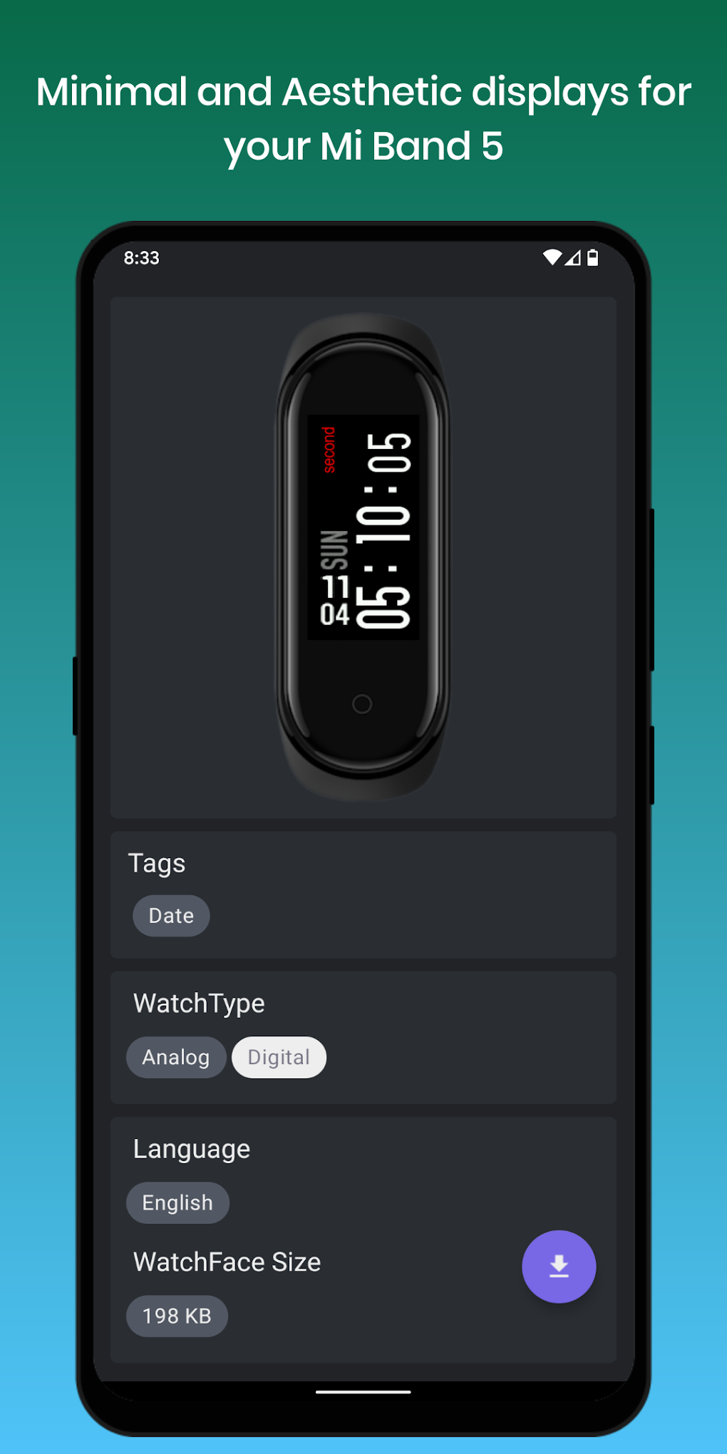 Mi Band 5 Watch Faces for Android - Download