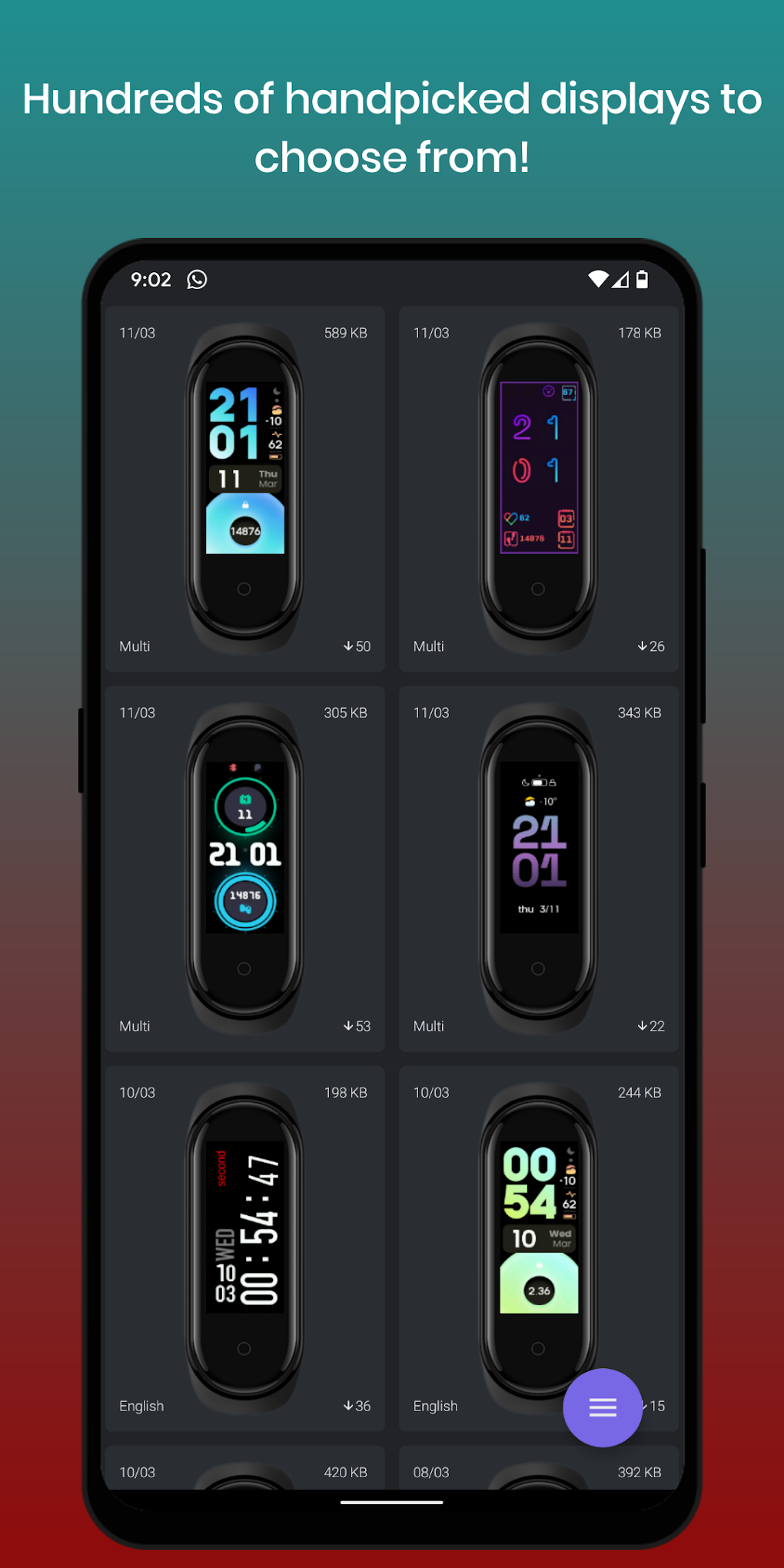 Mi Band 5 Watch Faces for Android - Download