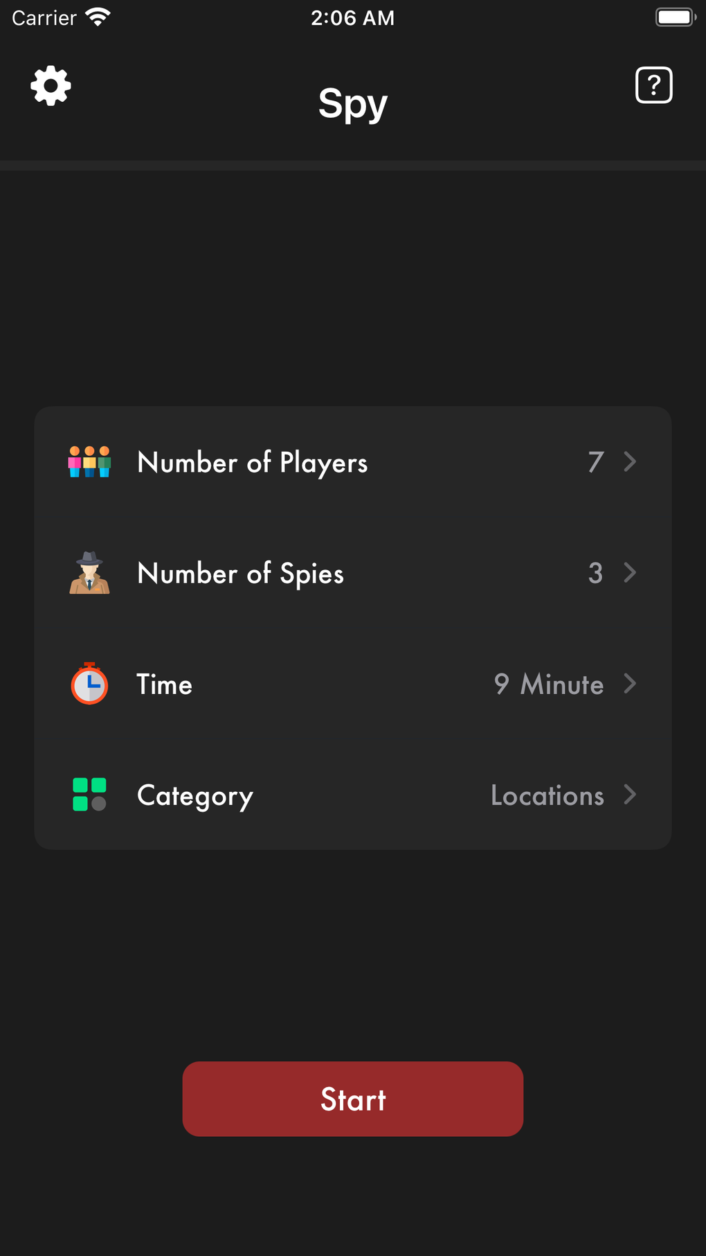 Spy Party Game for iPhone - Download