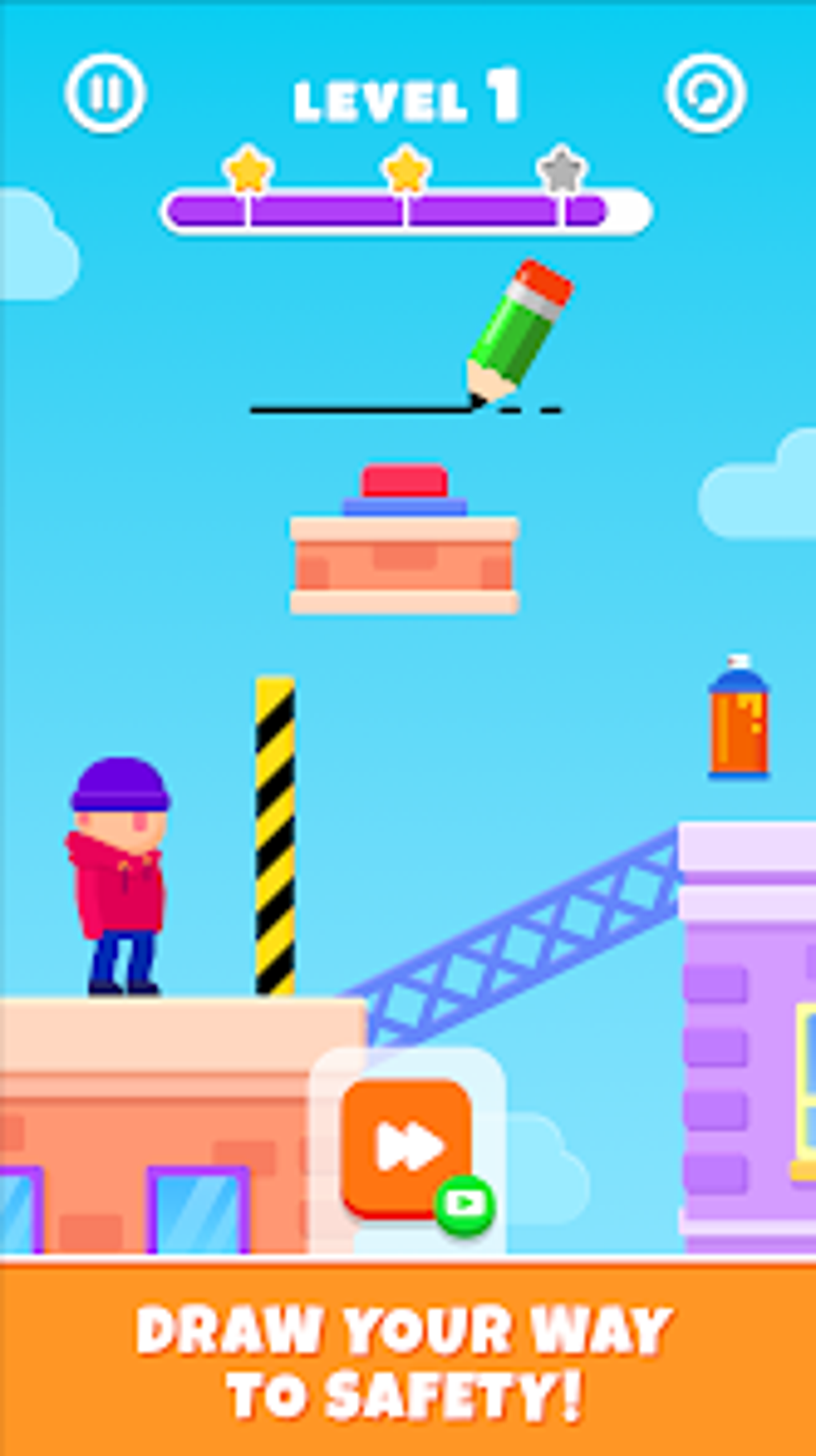 Draw Ways Out Save the Hero para Android - Descargar