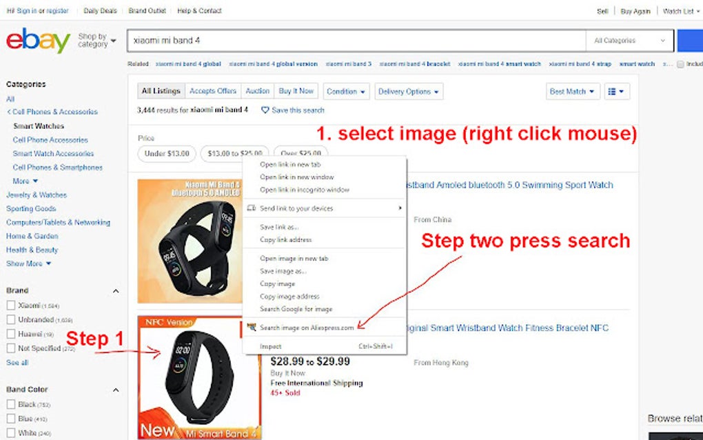 Search by image on Aliexpress for Google Chrome - Extension Download