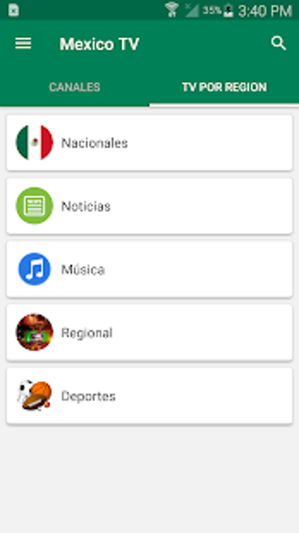 Mexico TV 2019 - Mexican Television for Android - Download