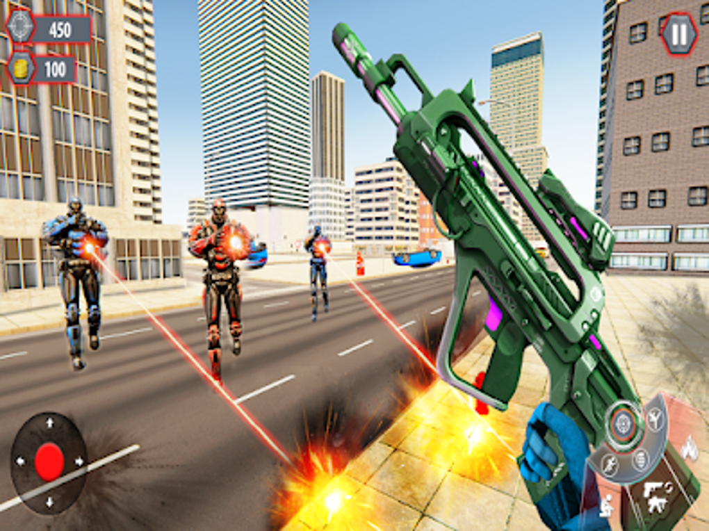 Police Robot Gun Shooting Game for Android - Download