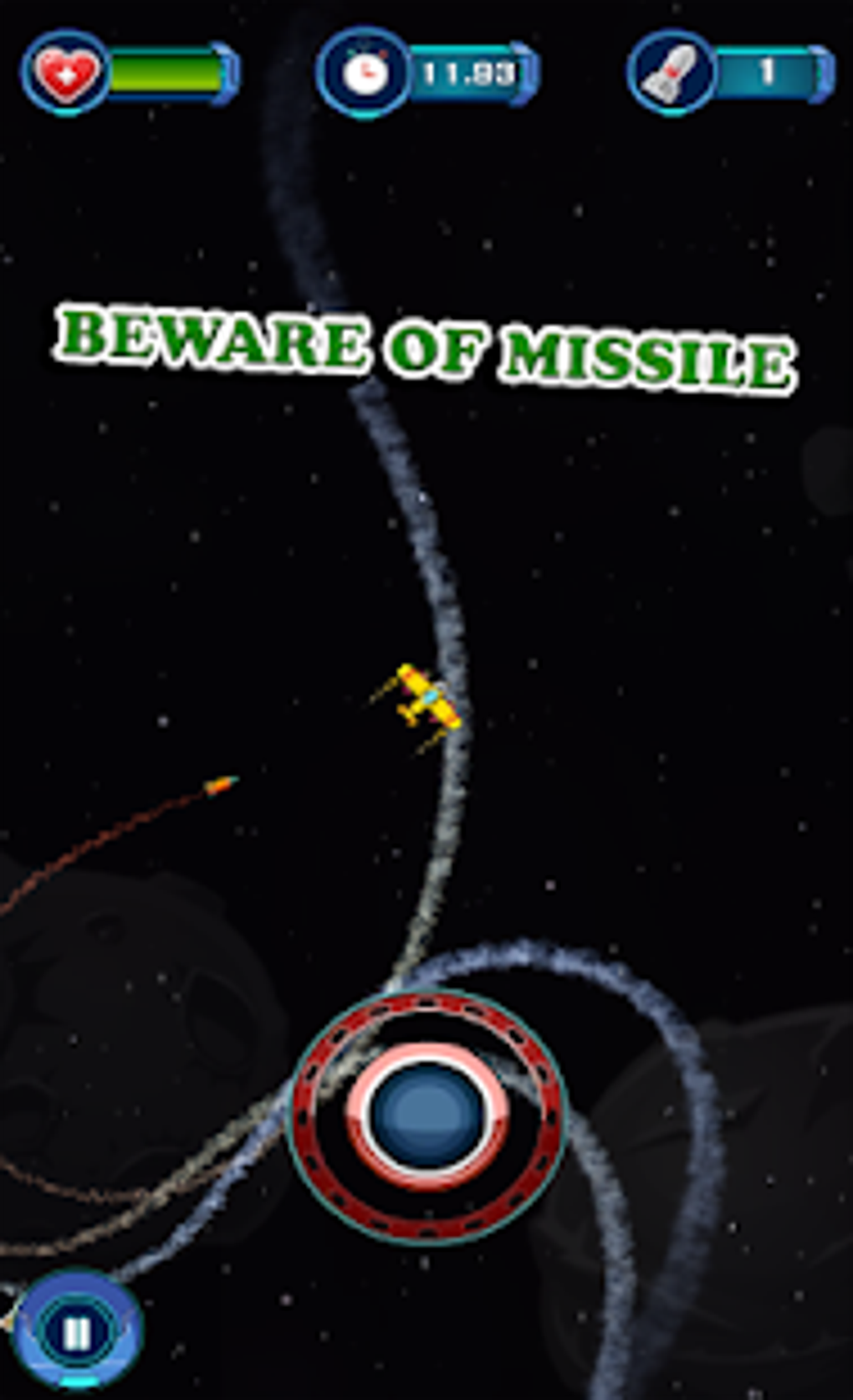 Missiles Follow In Space Go Game APK for Android - Download