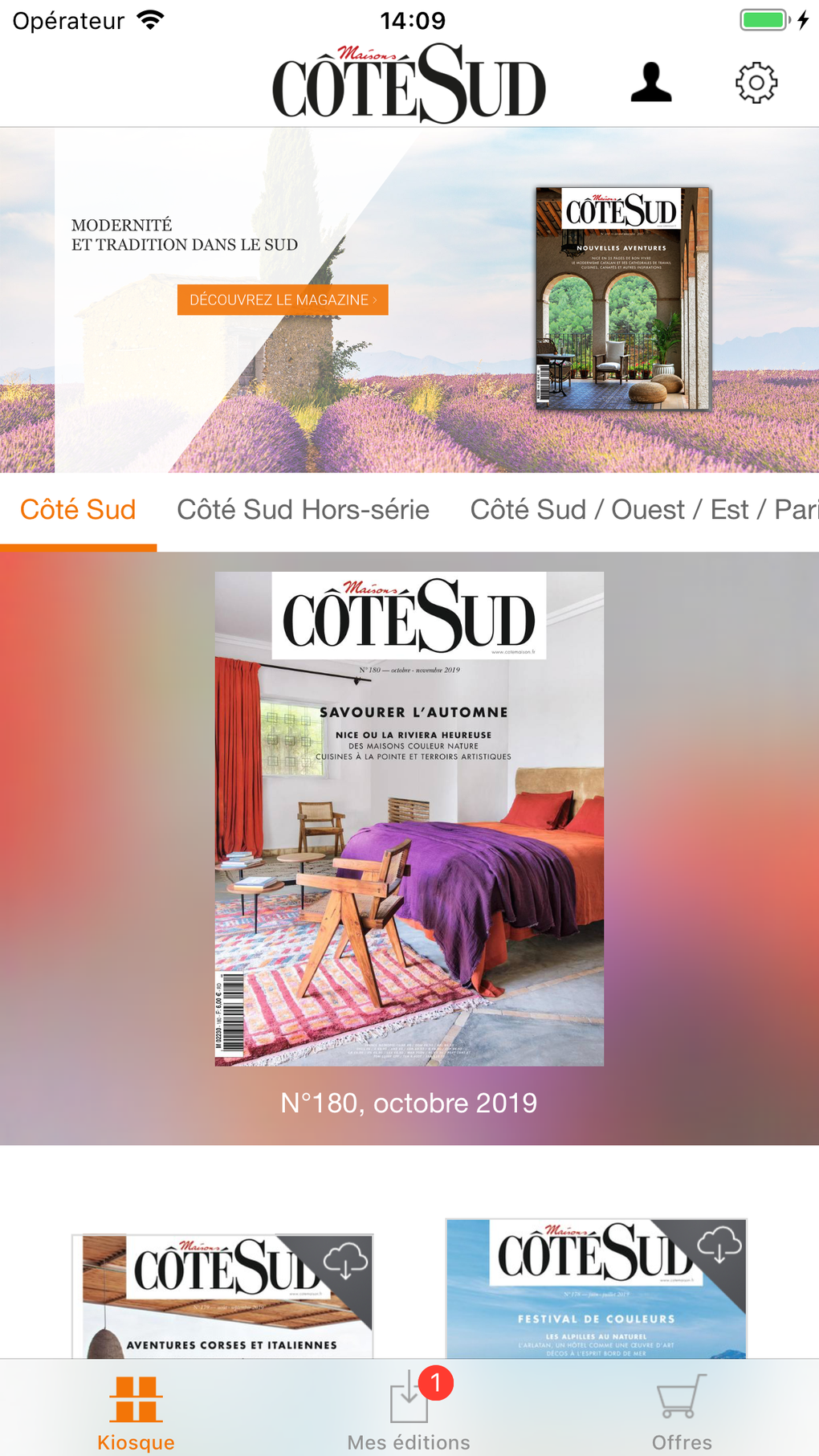 Côté Sud - Magazine para iPhone - Descargar