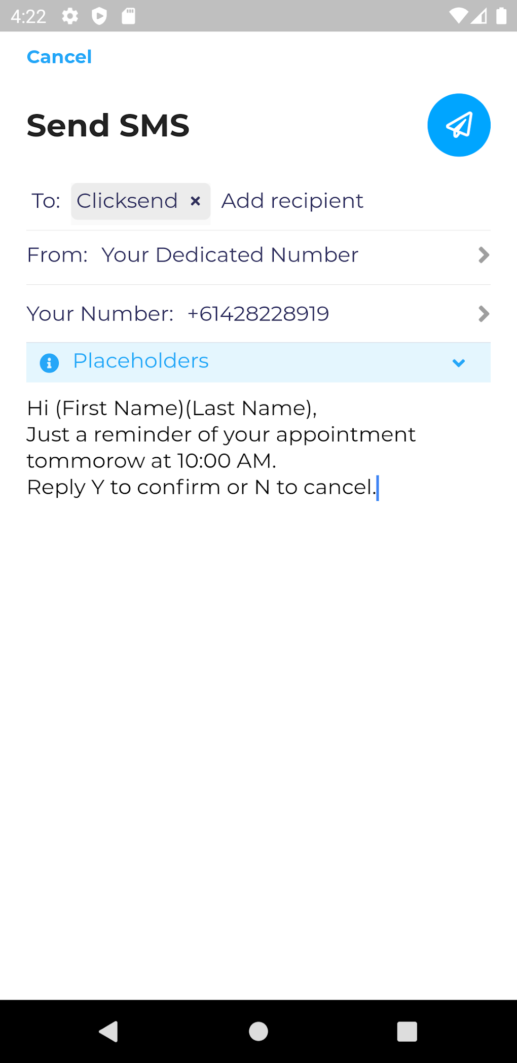 ClickSend for Android - Download