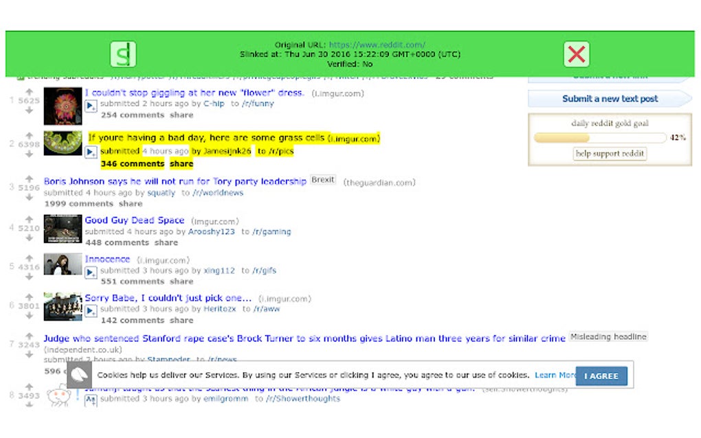 slink for Google Chrome - Extension Download