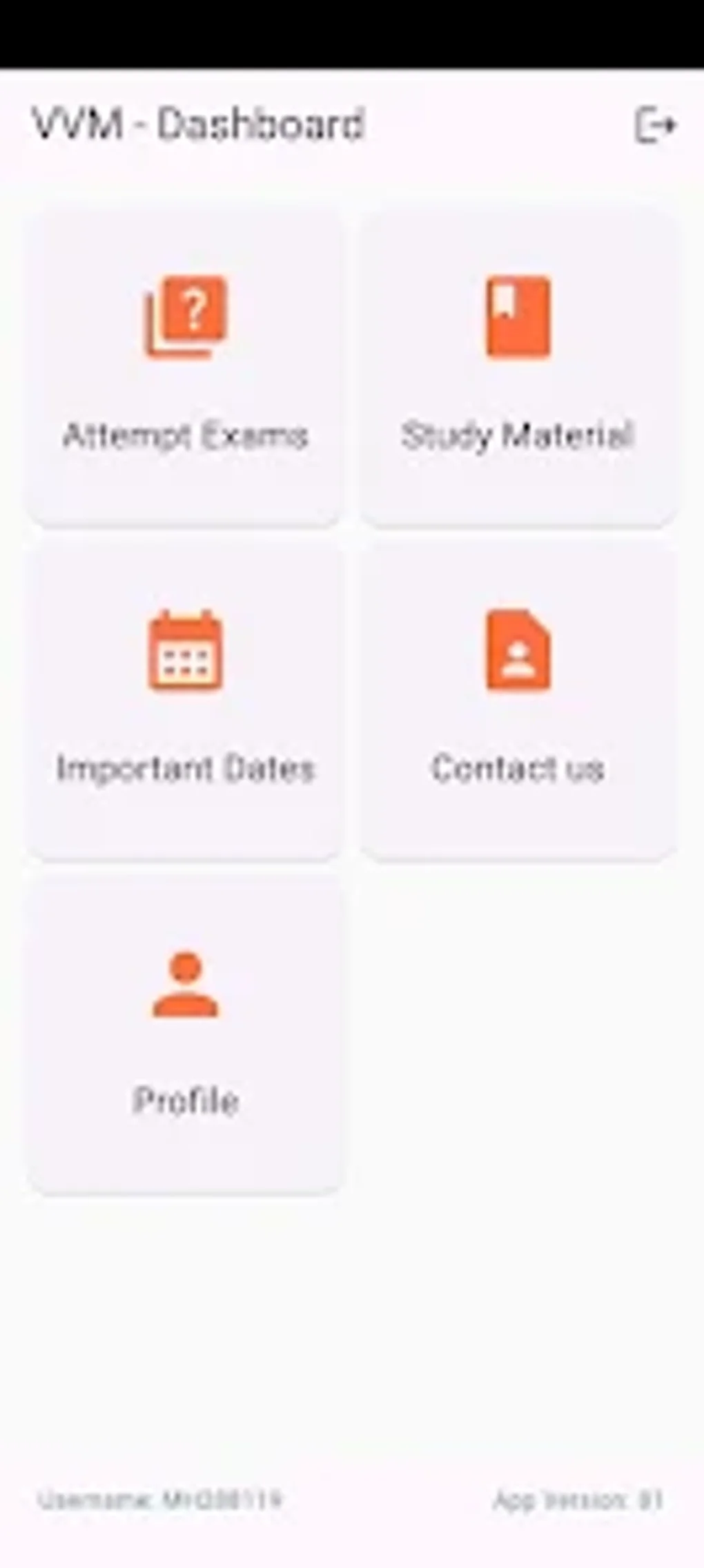 VVM Exam App per Android - Download