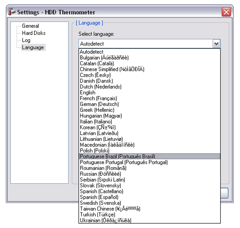 HDD Thermometer - Download