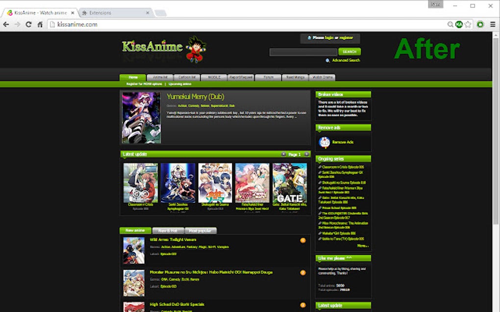 KissAnime AdBlocker for Google Chrome - Extension Download