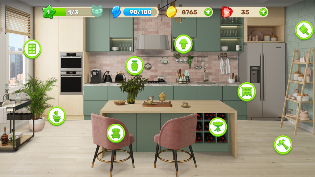 Merge House - Design Makeover pour iPhone - Télécharger