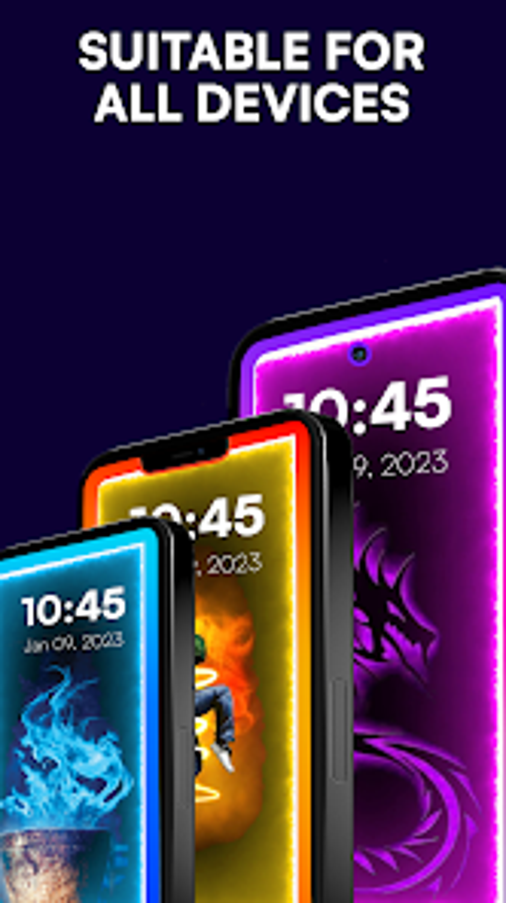 Edge Lighting - Colors Border pour Android - Télécharger