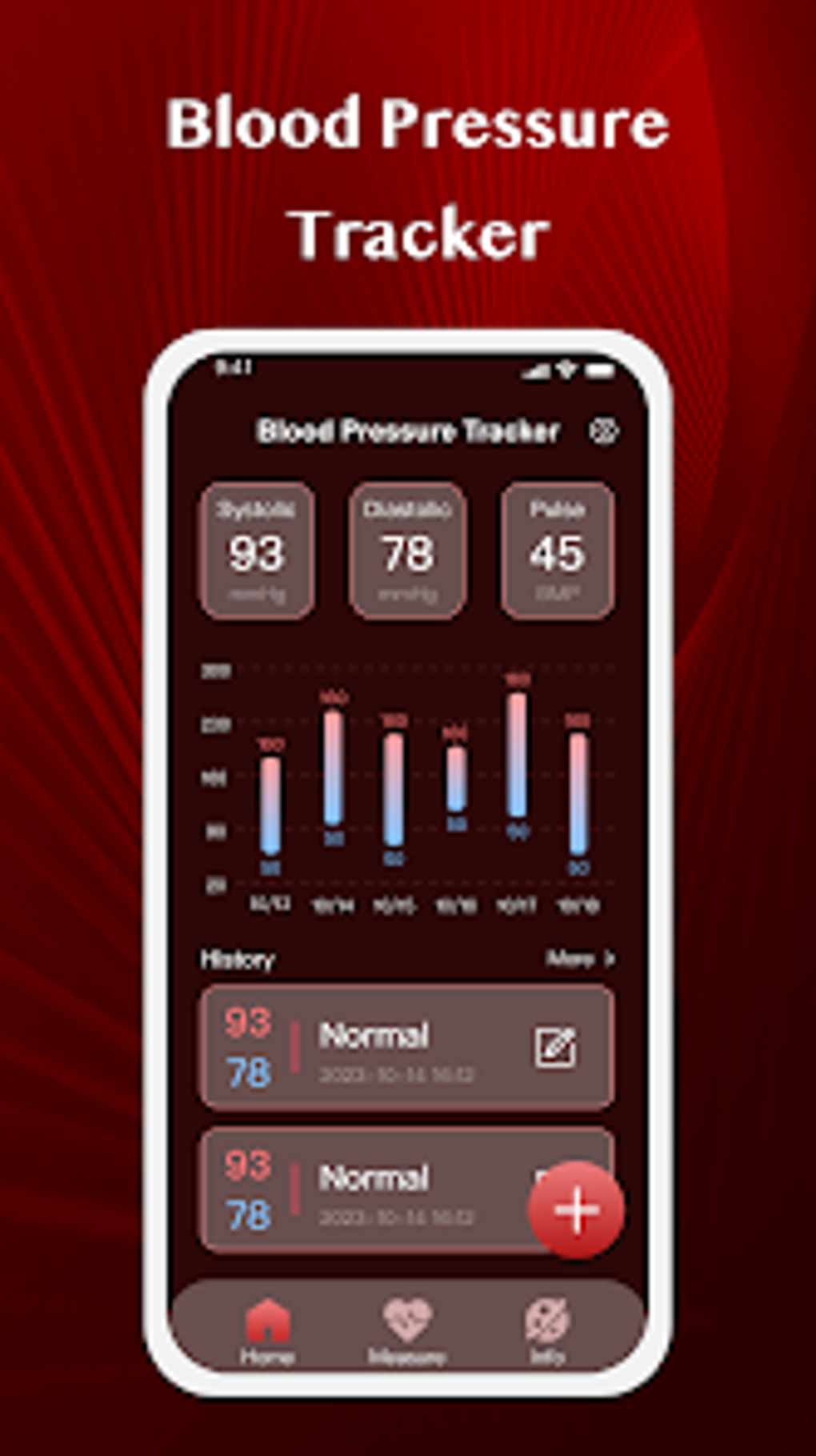 Android 용 Blood Pressure Tracker - 다운로드