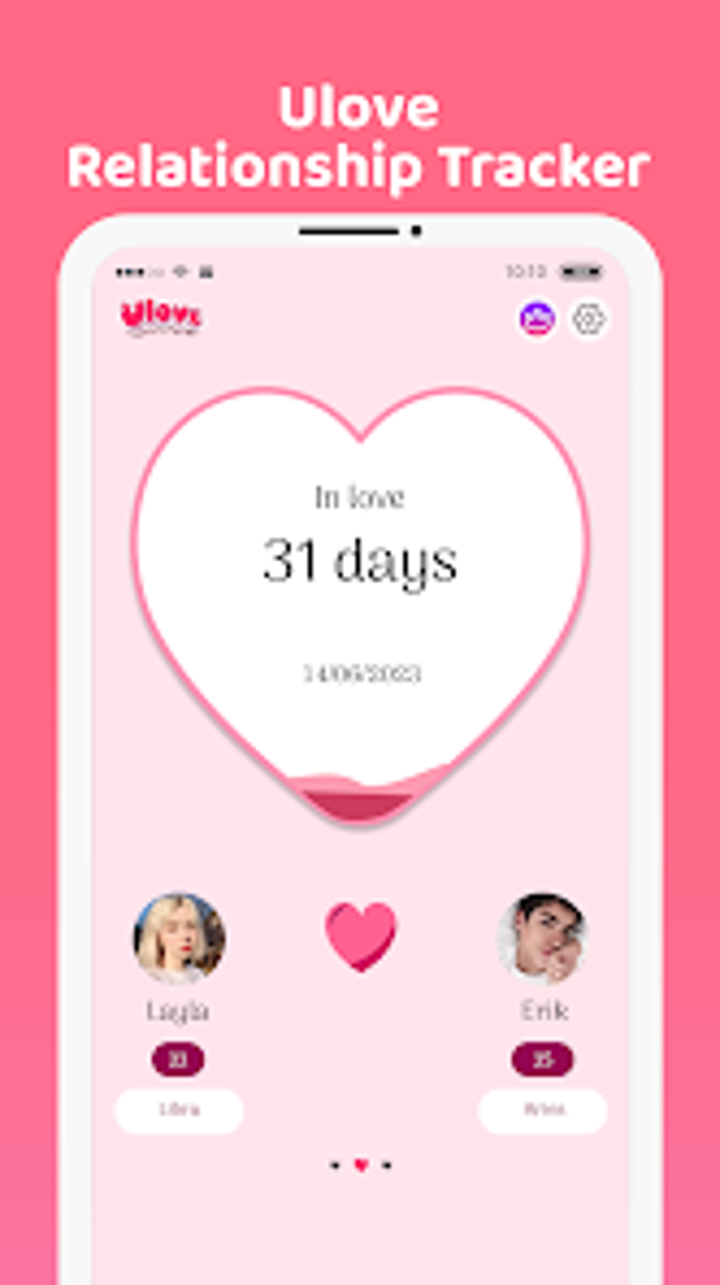Ulove: Track Your Love Journey para Android - Descargar